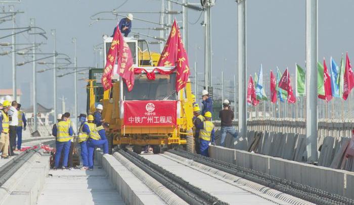 Foshan-Dongguan intercity railway officially lay the track_Dongguan Today