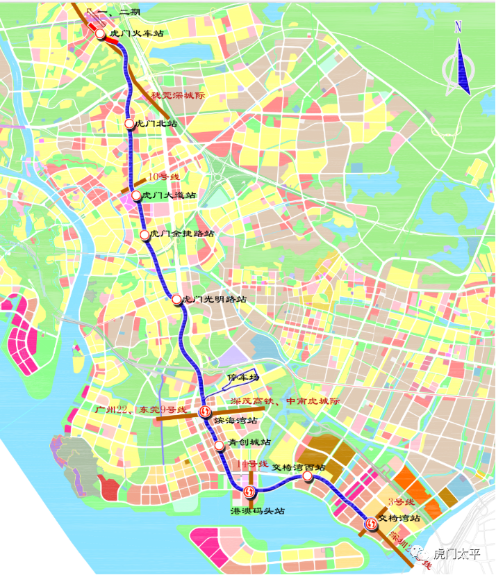 Construction of Dongguan Metro Line 2 phase III (Humen Section) has ...