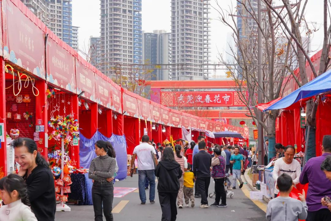 Spring flower markets blossom with culture&cheer_Dongguan Today